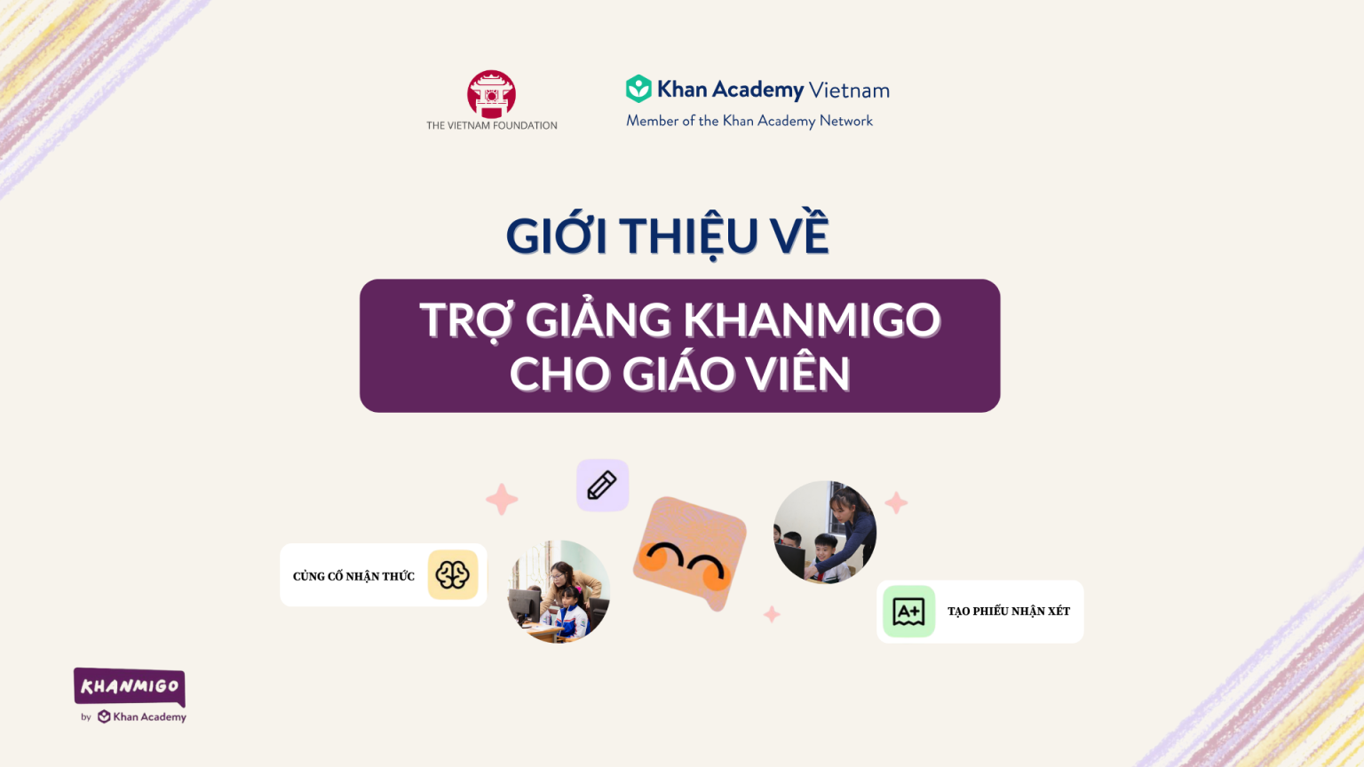 Giới thiệu khóa học AI trong giáo dục - Khan Academy Vietnam (KAV)